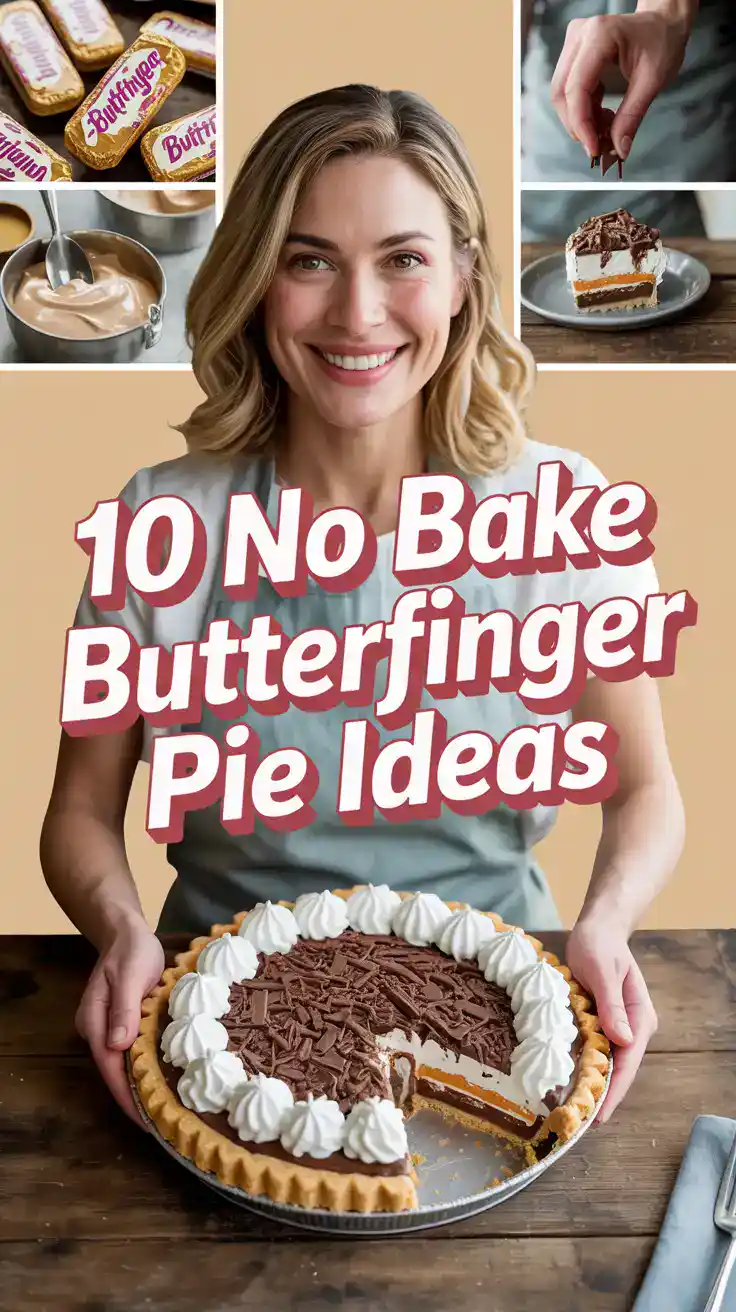 No Bake Butterfinger Pie Ideas