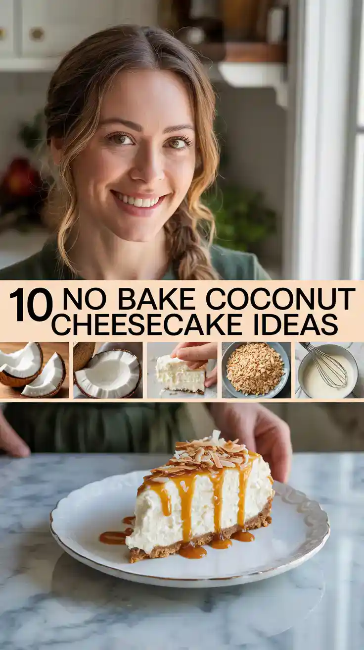 10 No Bake Coconut Cheesecake Ideas
