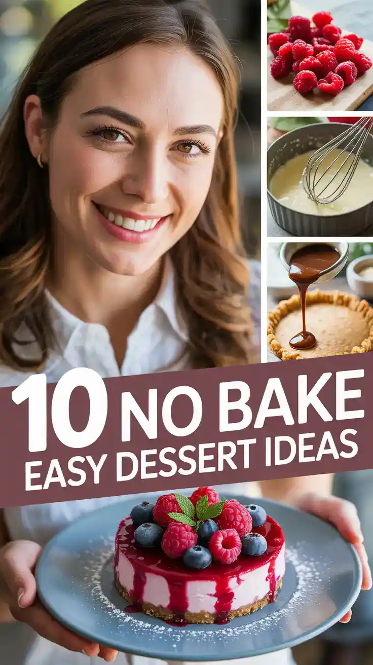 10 No Bake Easy Dessert Ideas