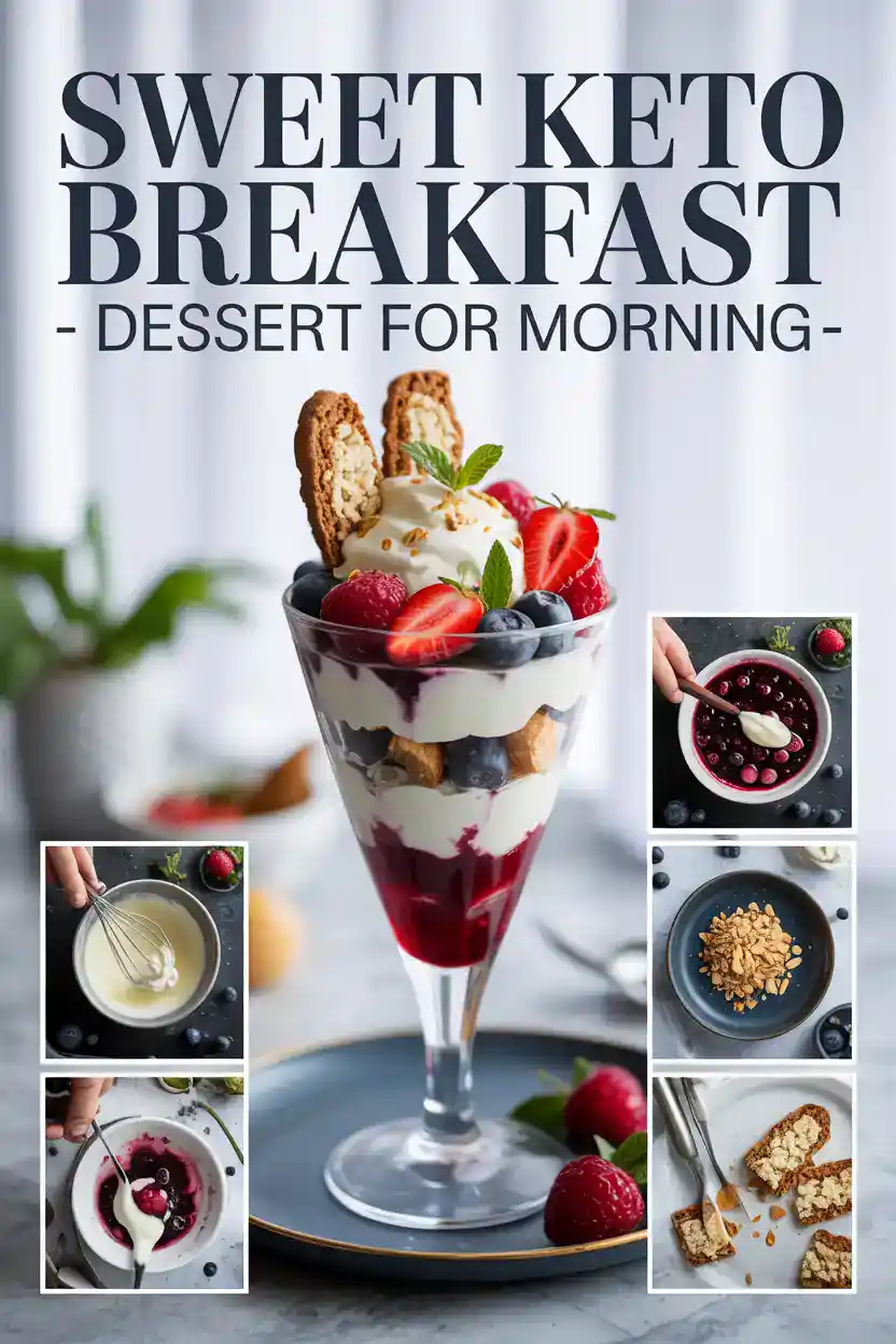 Sweet Keto Breakfast - Dessert for Morning