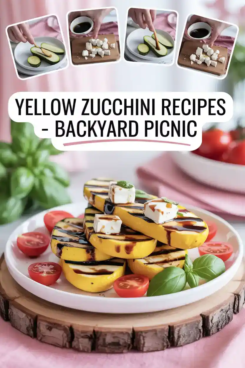 Yellow Zucchini Recipes - Backyard Picnic
