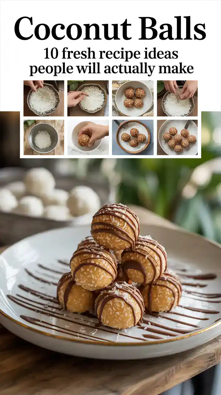 Coconut Balls: 10 Fresh Recipe Ideas People Will Actually Make