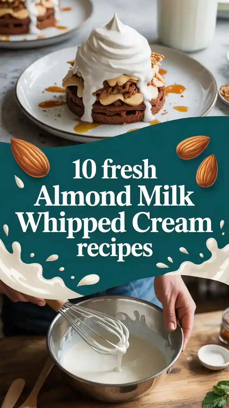 Almond Milk Whipped Cream Ideas You’ll Crave