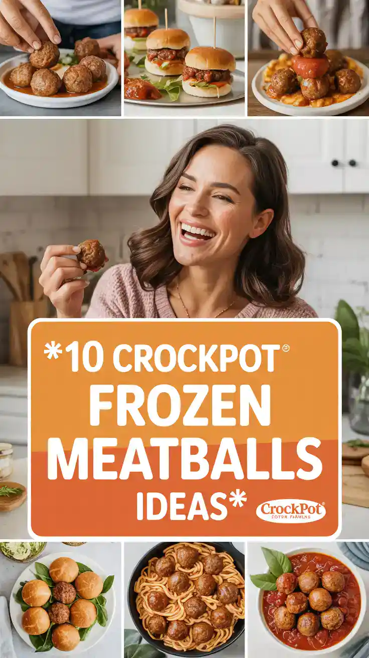 10 Easy Dinners With Crockpot Frozen Meatballs