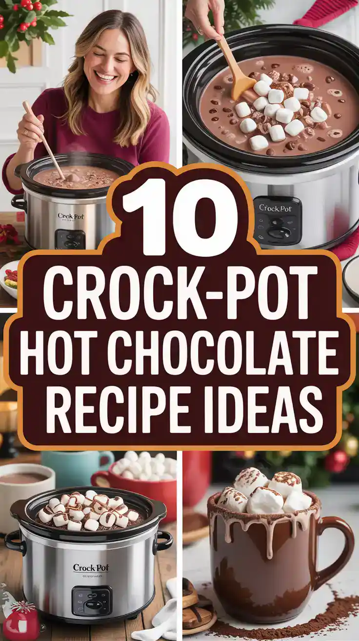 10 New Crockpot Hot Chocolate Recipe Ideas To Cozy Up Your Season