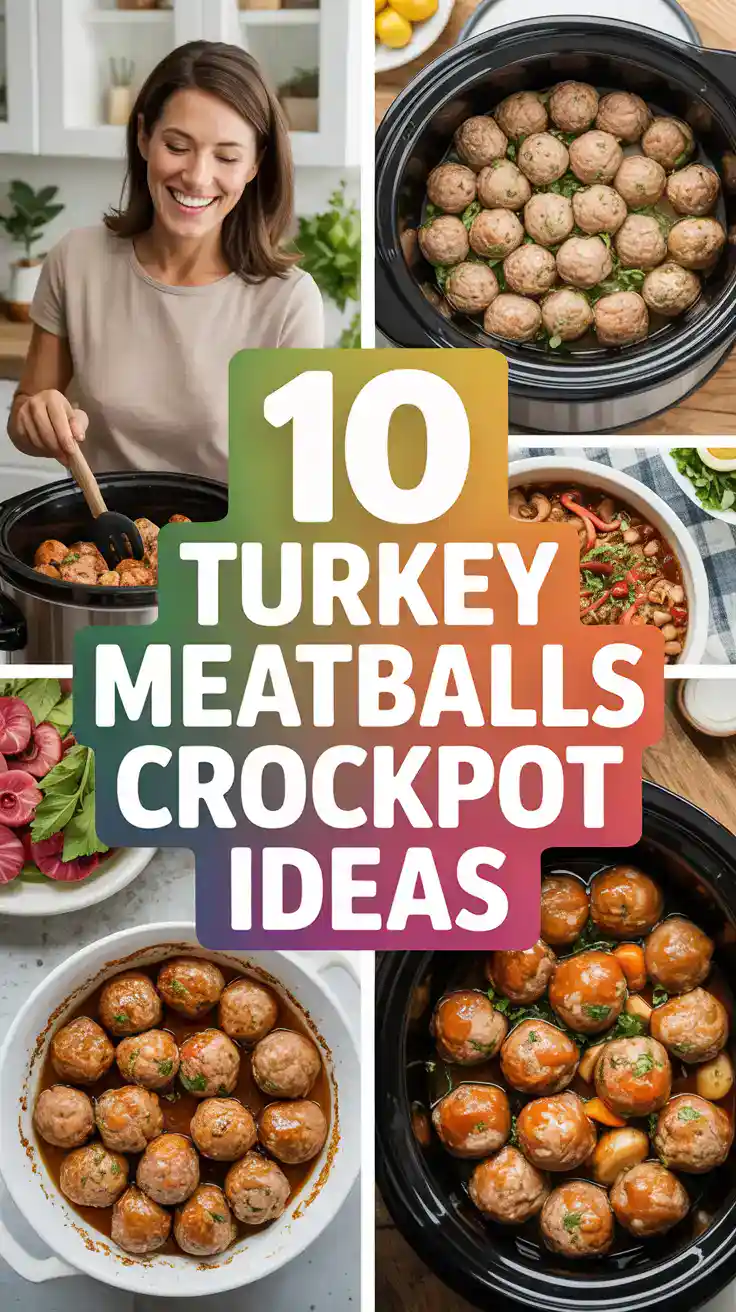 Simple, Bold, And Delicious Turkey Meatballs Crockpot Collection