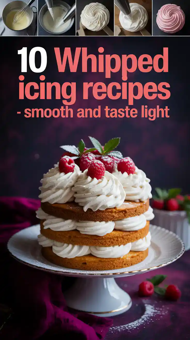 Fresh Whipped Icing Flavors For Cakes And Cupcakes