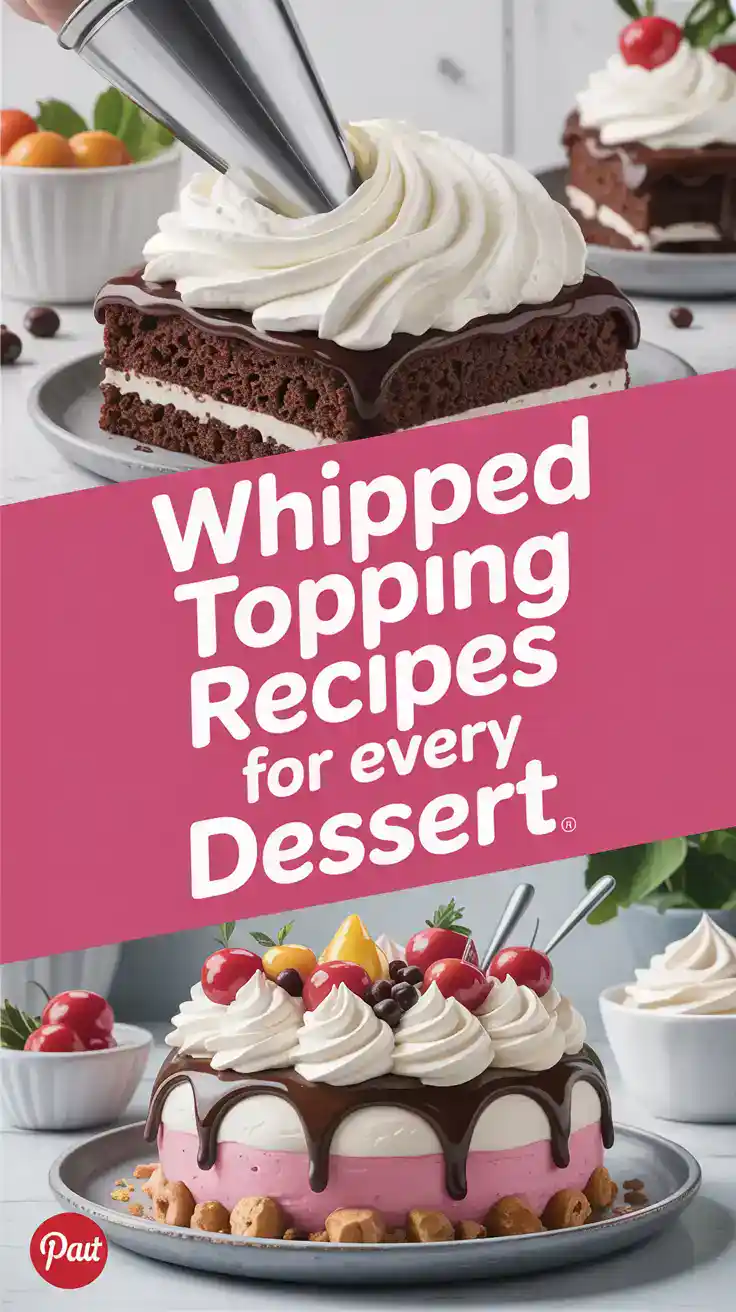 10 Whipped Topping Ideas Your Cakes Will Love