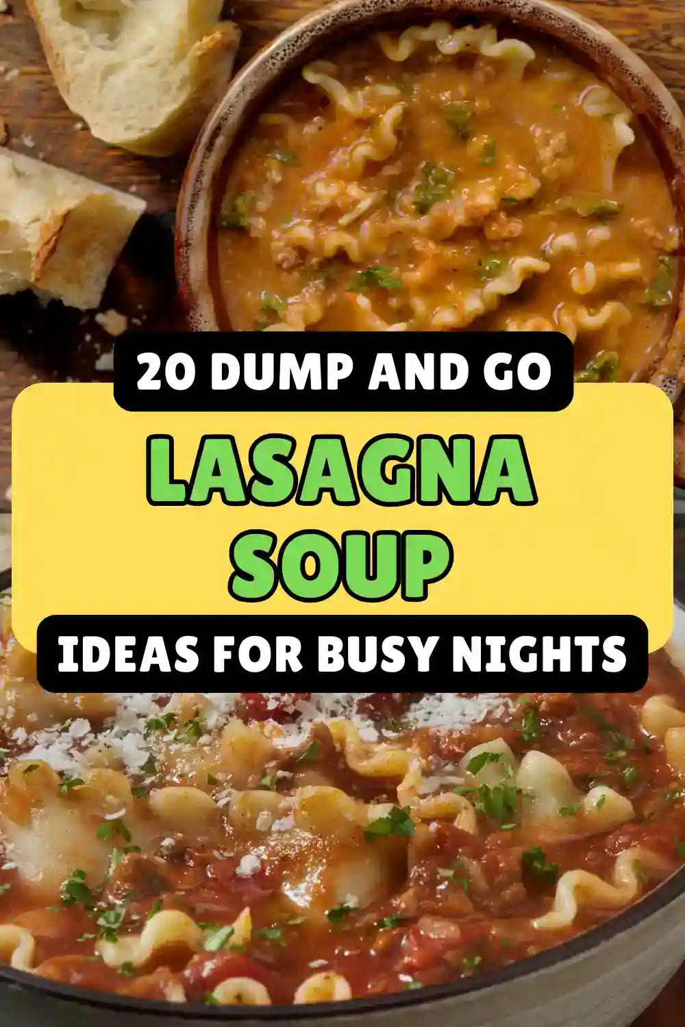 20 Dump and Go Lasagna Soup Ideas for Stress-Free Comfort Food