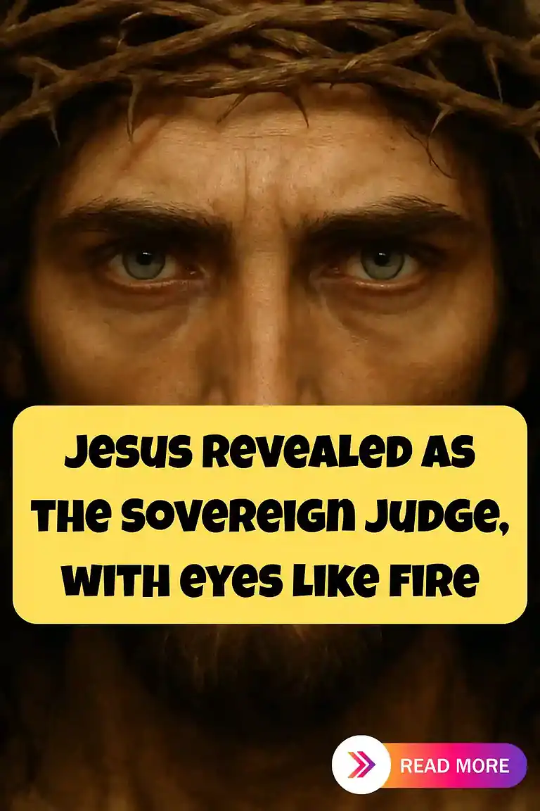 JESUS REVEALED AS THE SOVEREIGN JUDGE: EYES LIKE FIRE (Revelation 1:14 ...