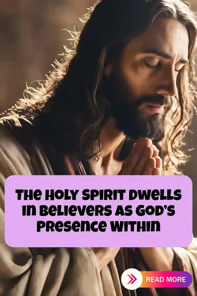 The Holy Spirit Dwells in Believers as God’s Presence Within