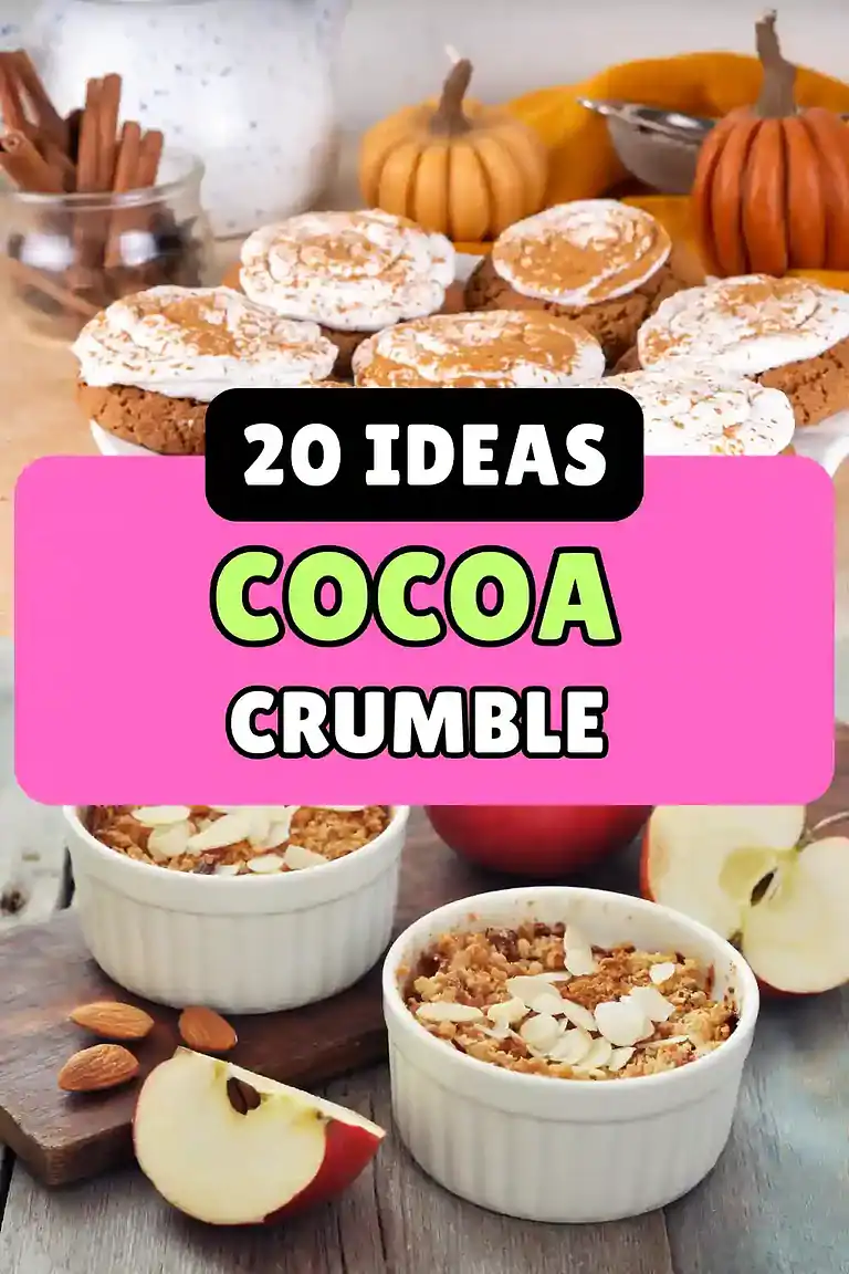 20 Cocoa Crumble Ideas That Will Make Dessert Easy and Delicious
