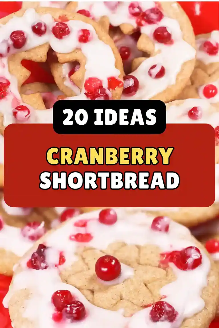 20 Ways to Make Cranberry Shortbread Shine