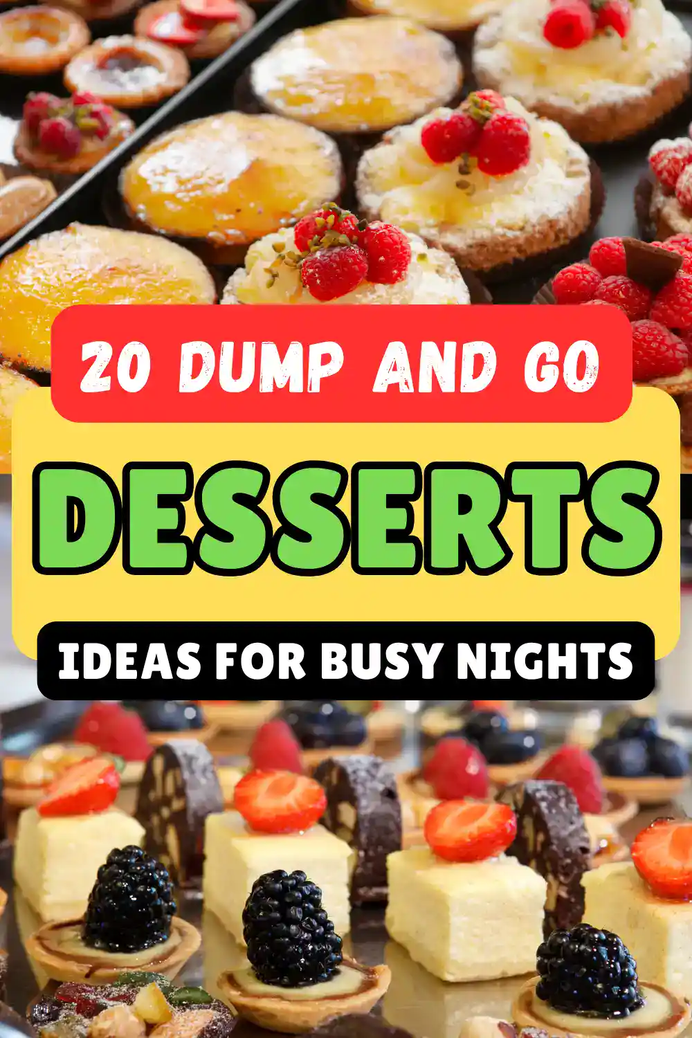 20 Dump and Go Desserts for When You’re Just Tired