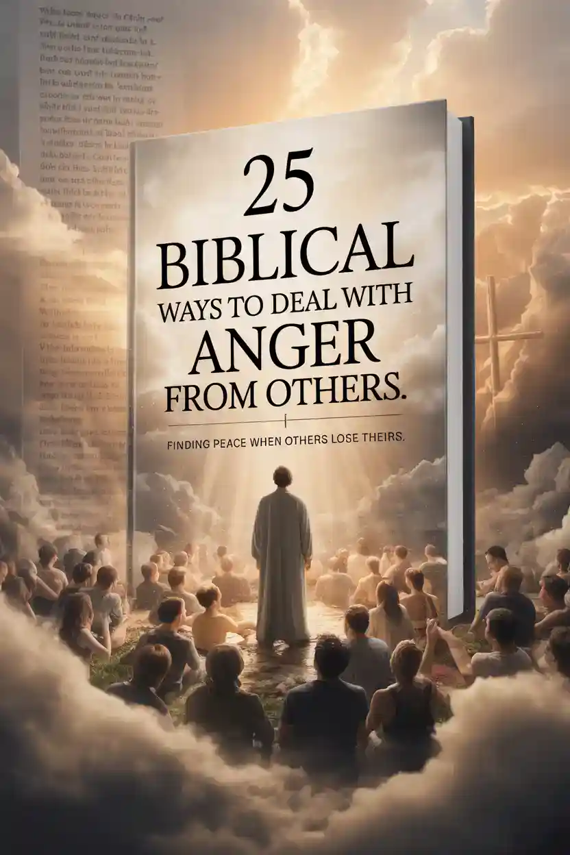 25 Biblical Ways to Deal with Anger from Others - Scriptural Thinking