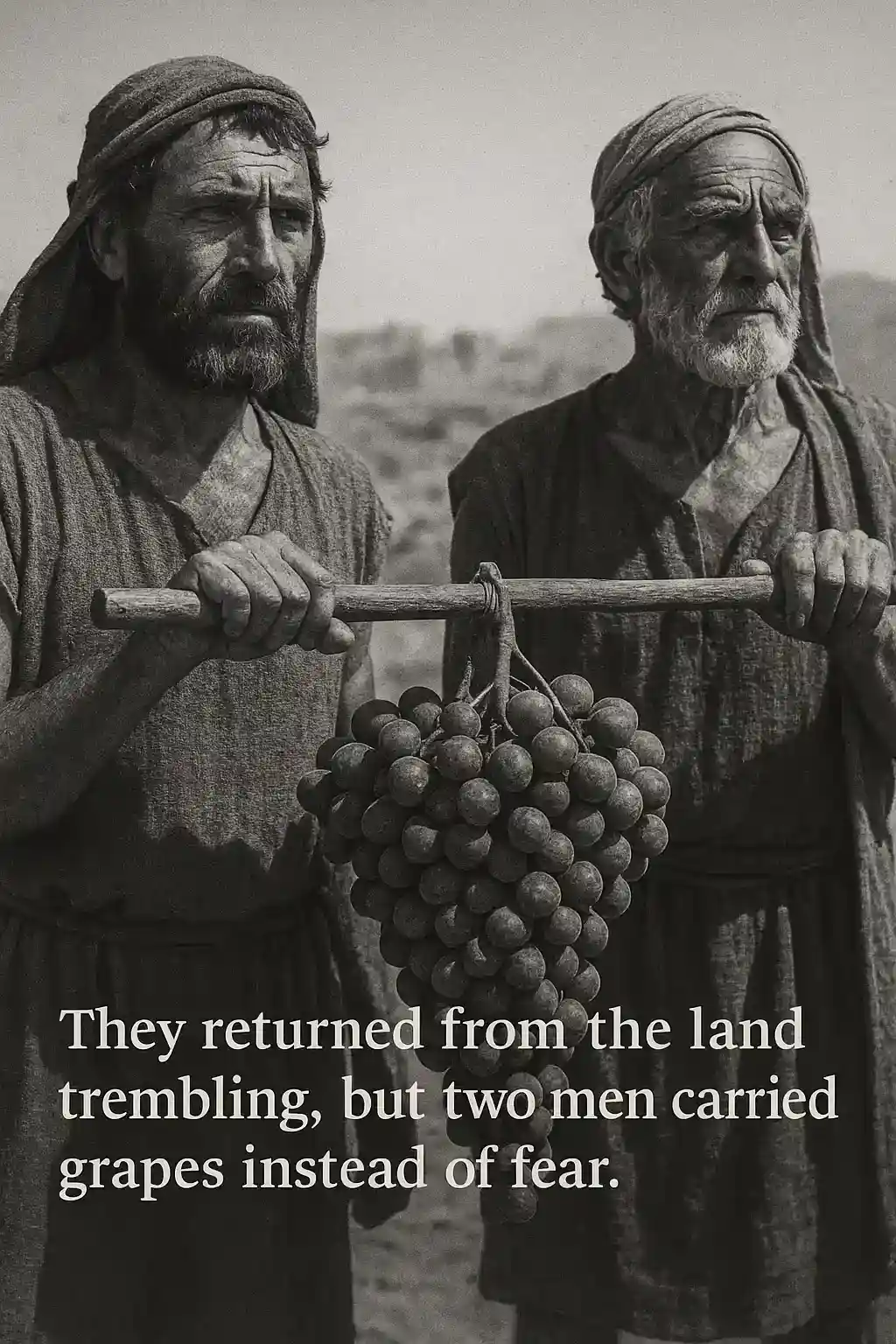 They Faced Giants and Saw Grapes Instead of Fear