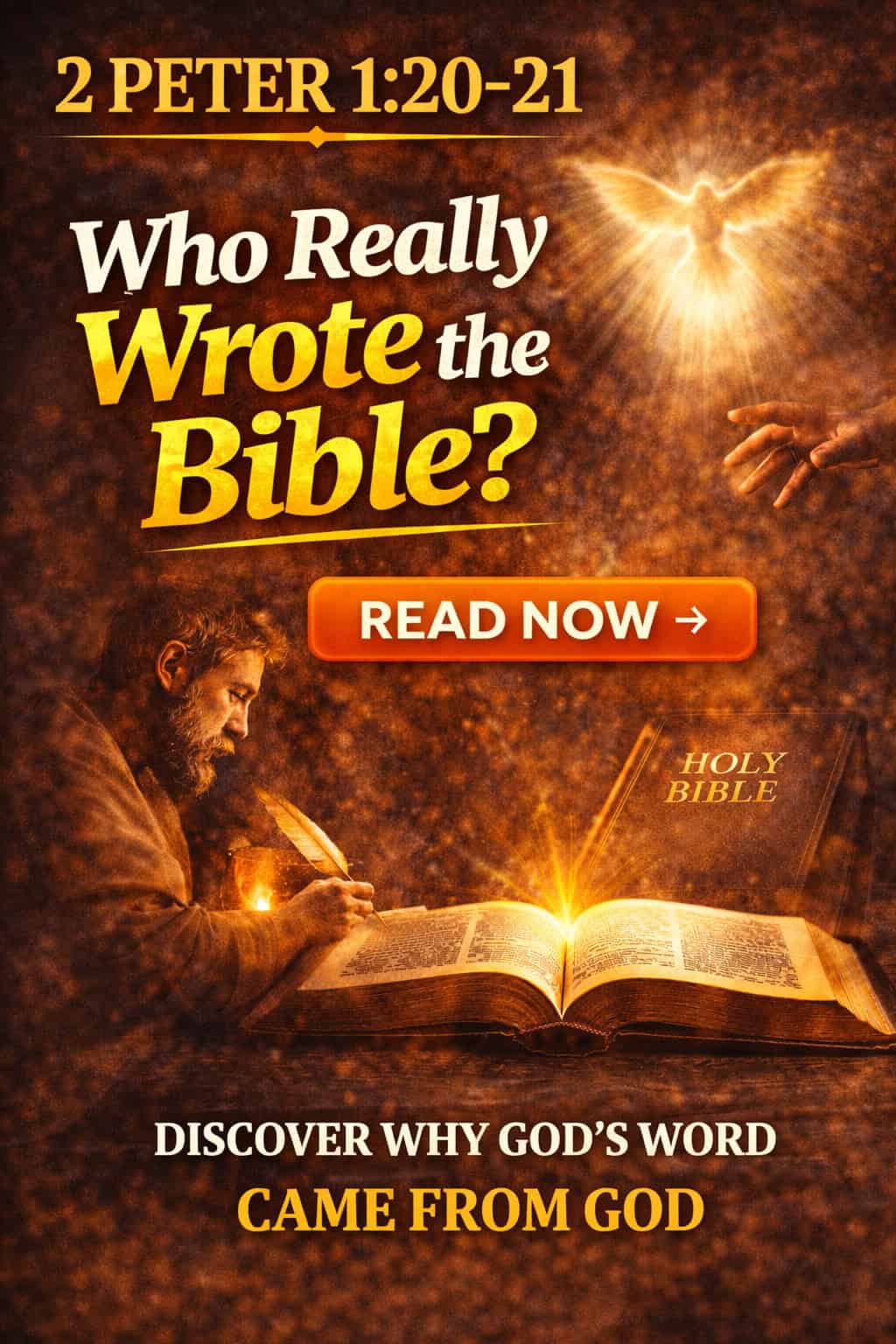 2 Peter 1:20–21 Explained: Scripture Came From God… Not Man… So Why ...