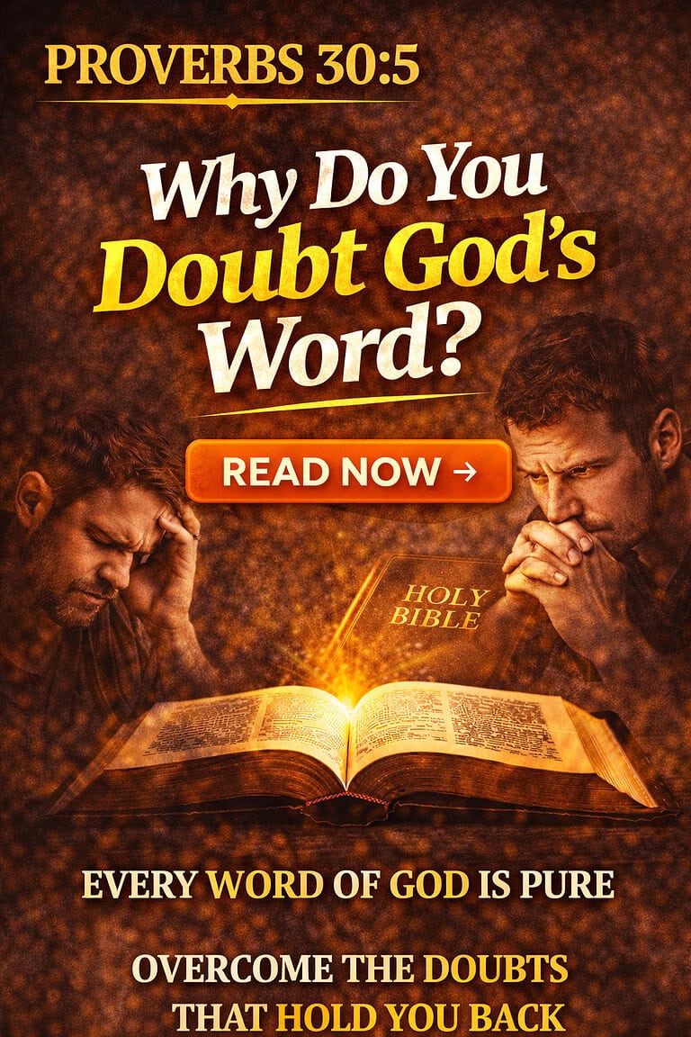 Proverbs 30:5 Explained: Every Word Of God Is Pure… Then Why Do You ...